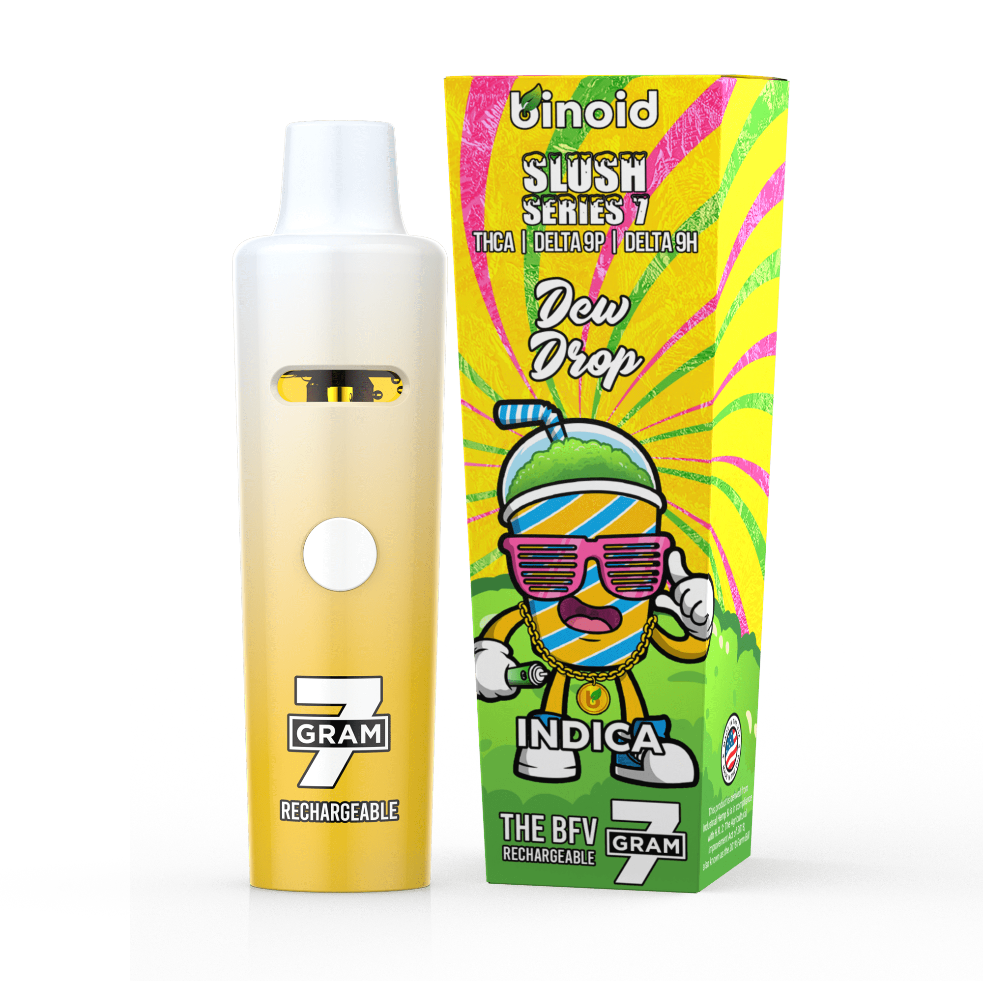 7 GRAM THCA DISPOSABLE VAPE – SLUSH SERIES – DopeBoo