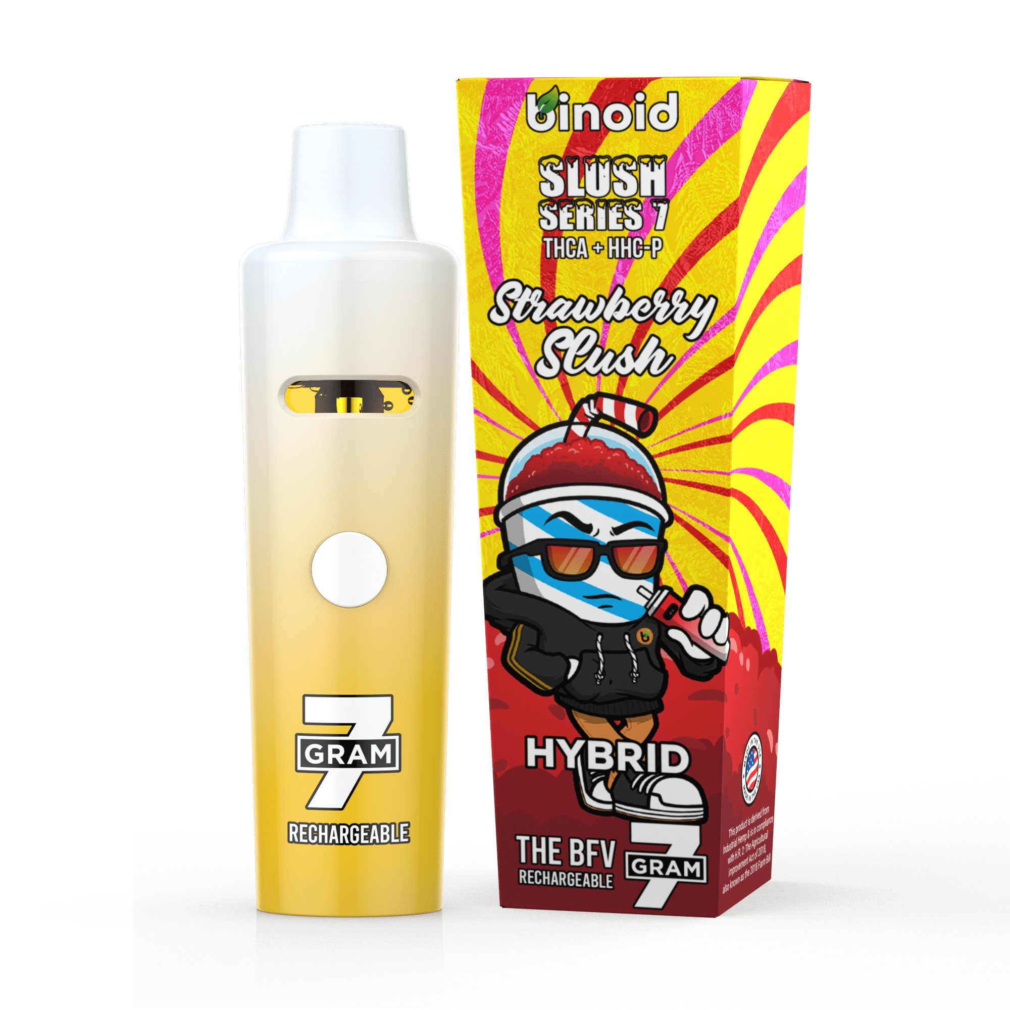 7 GRAM THCA DISPOSABLE VAPE – SLUSH SERIES – DopeBoo