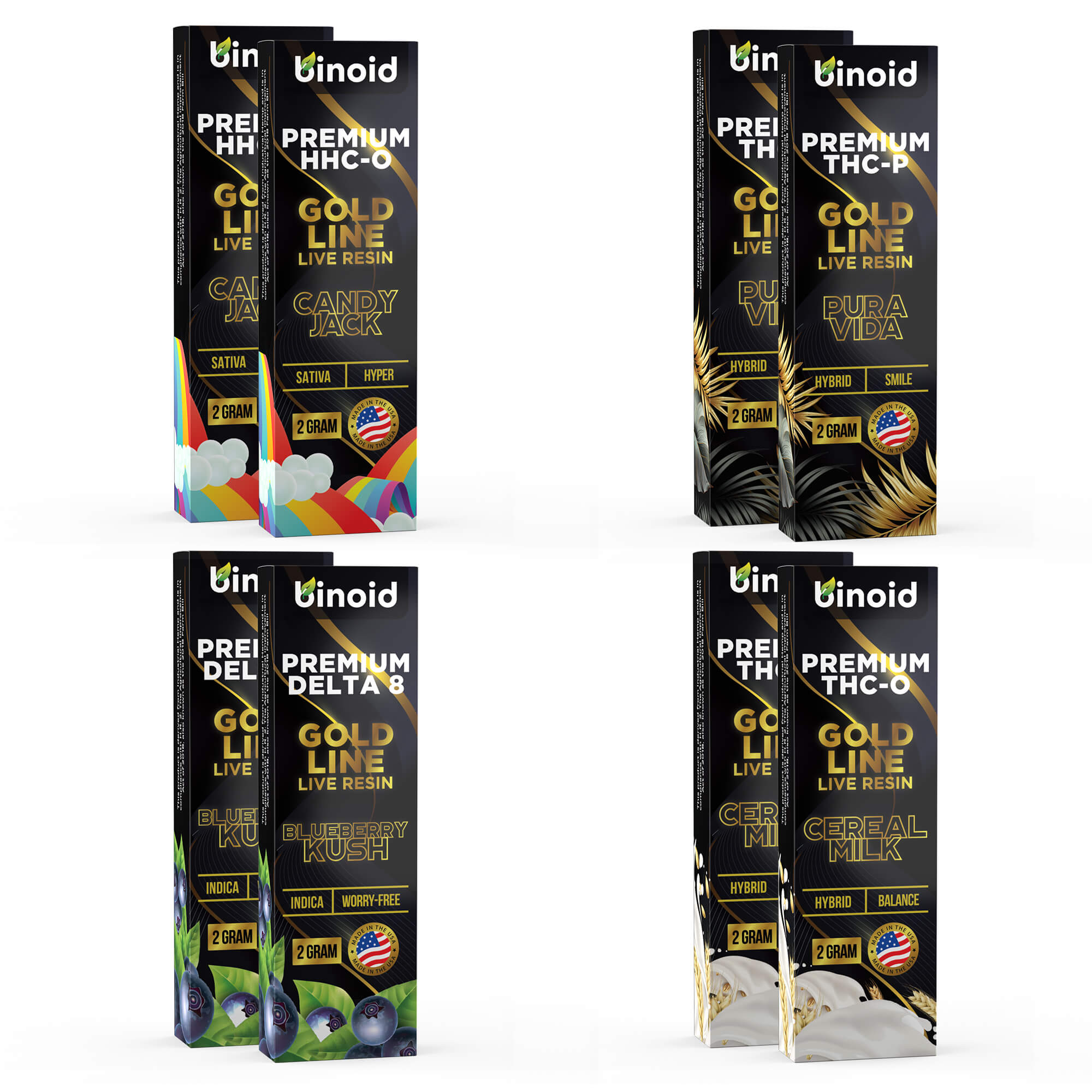 LIVE RESIN DISPOSABLE VAPES 2 GRAM – BUNDLE – DopeBoo