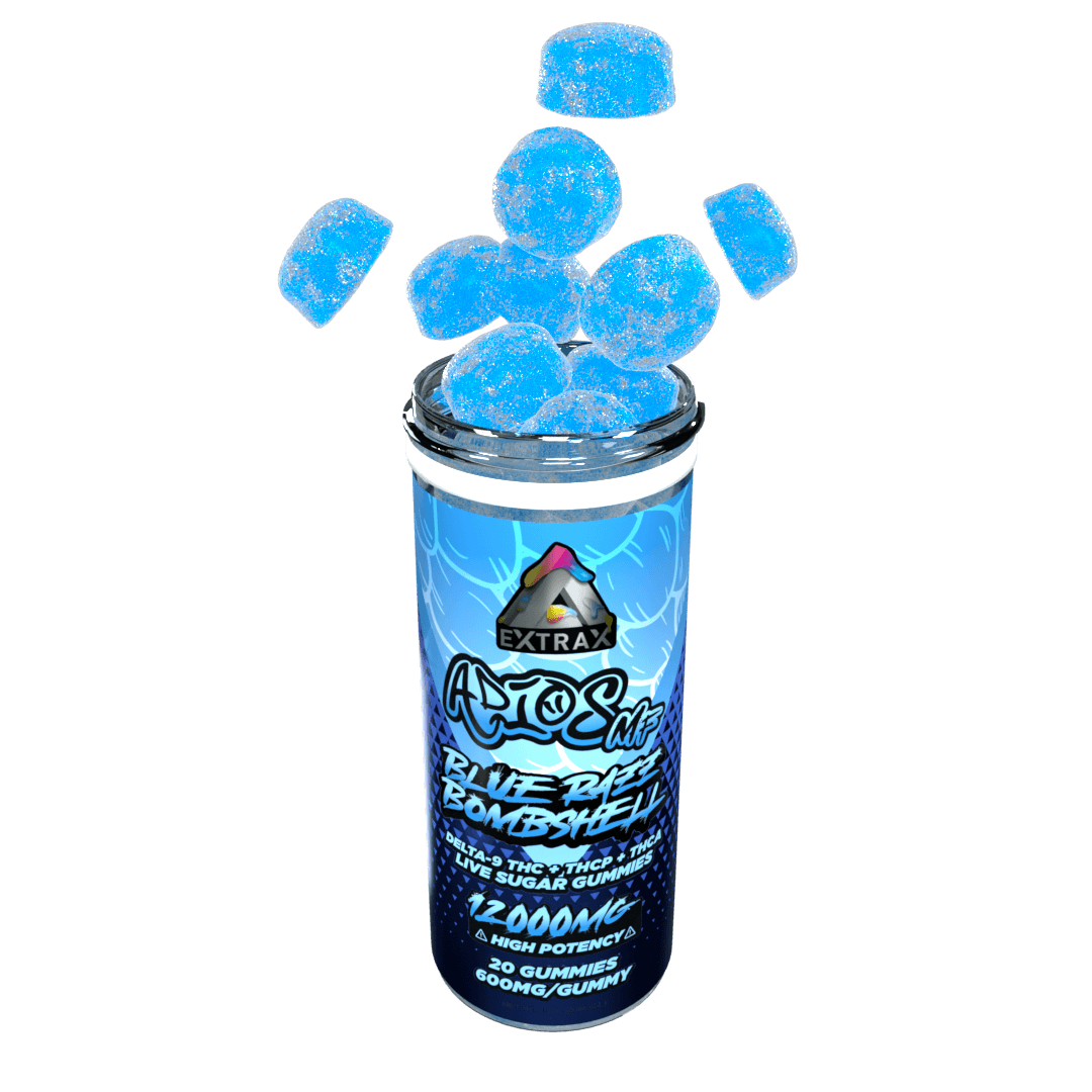 THCA + DELTA 9 ADIOS MF GUMMIES 12000MG – DELTA EXTRAX – DopeBoo