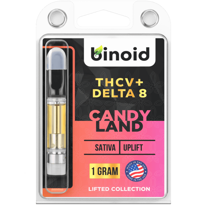 THCV + DELTA 8 THC VAPE CARTRIDGE – CANDYLAND – DopeBoo
