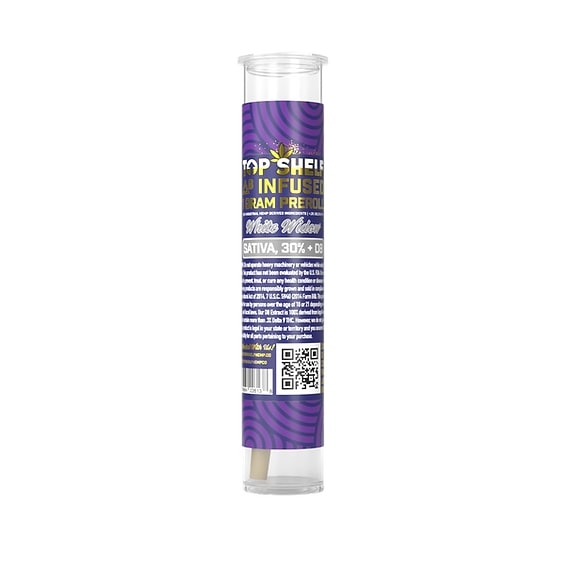 White Widow Delta 8 Infused Flower – DopeBoo
