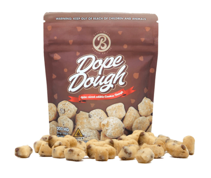 DELTA 9 THC COOKIE DOUGH EDIBLES – 200MG – DopeBoo