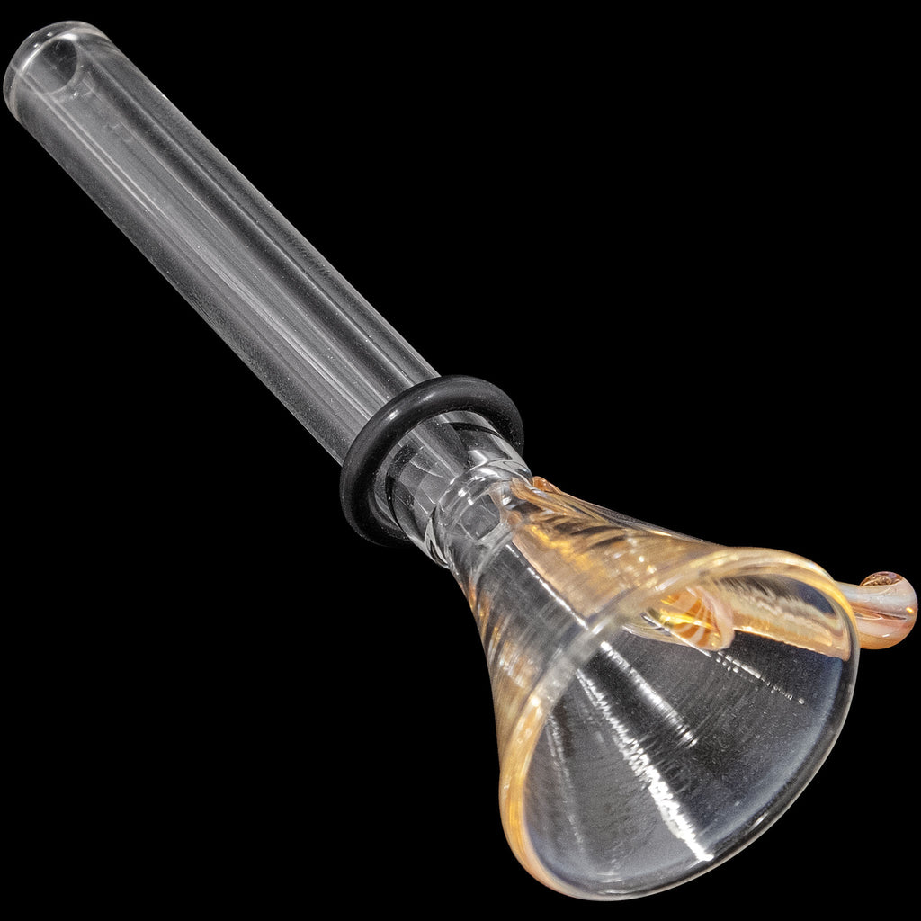 9mm Funnel Slide Bowl with Handle for Pull-Stem Bongs – DopeBoo