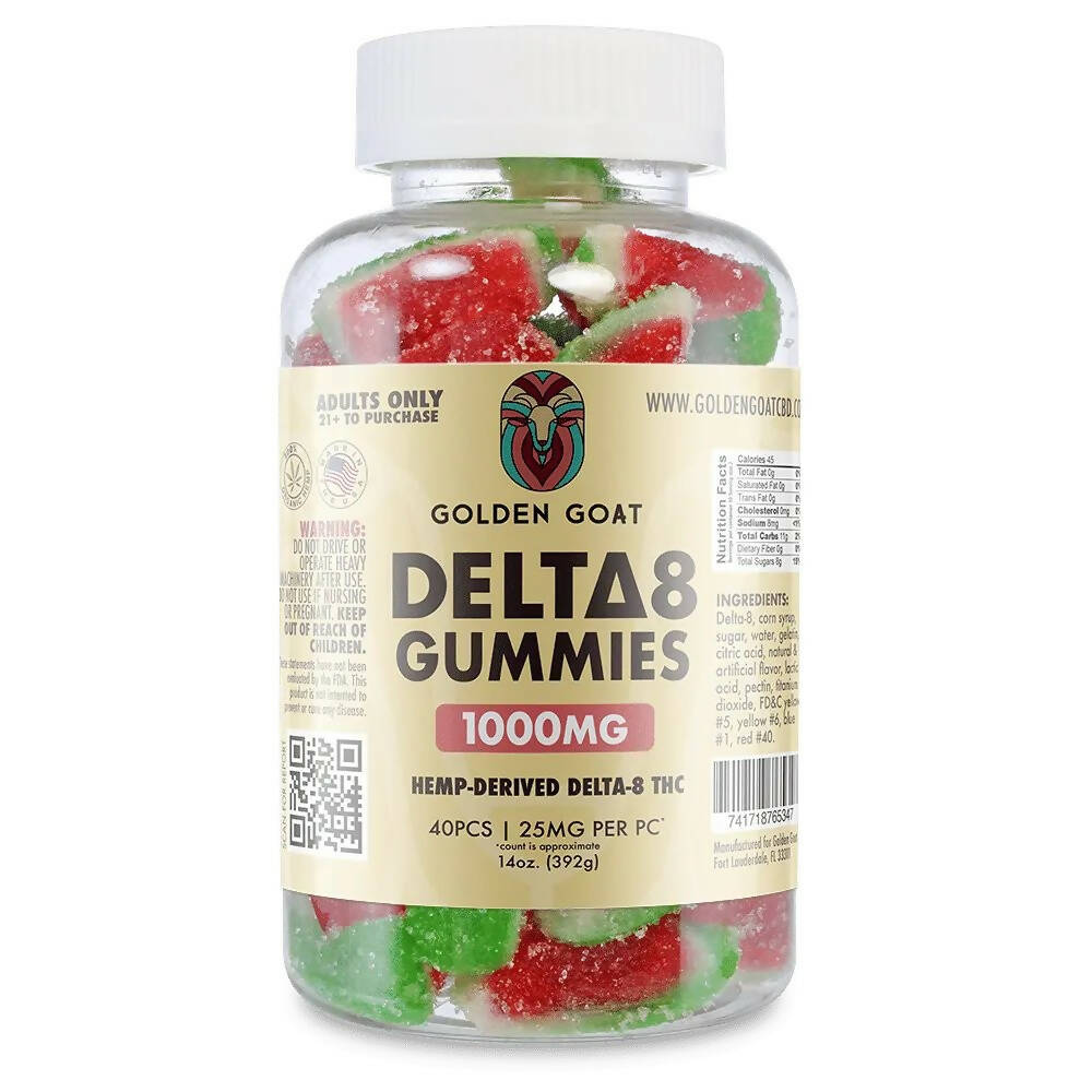 Delta 8 Gummies 1000mg - Watermelon Slices – DopeBoo