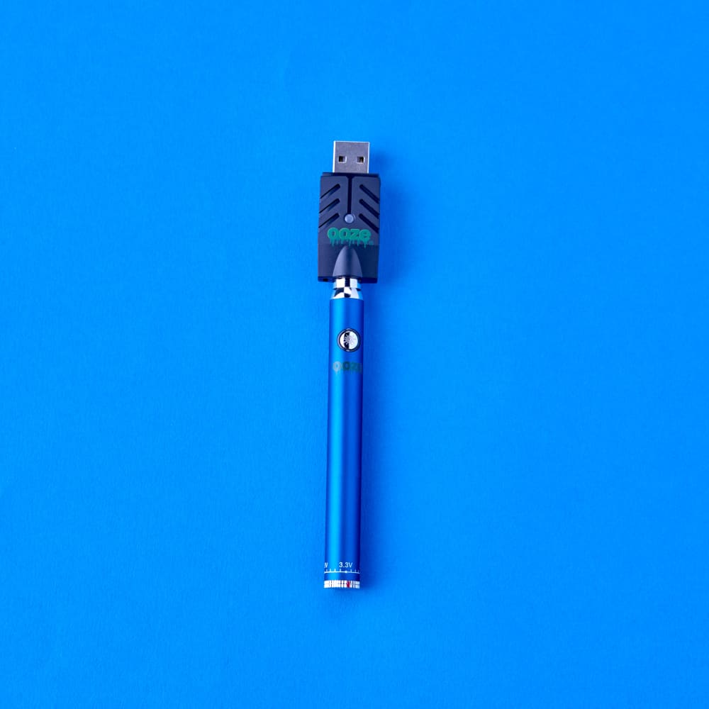 Ooze Slim Twist 510 Thread 320 mAh CBD Vape Pen Battery + USB Charger ...